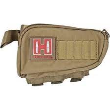 HORNADY CHEEK PIECE AMMO POUCH TAN RH – Zimbi